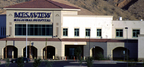 Mesa View Regional Hospital - NRHP Reporting and Data